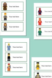 Editable School Labels - Printable Early Years Resources (EYFS & KS1 ...